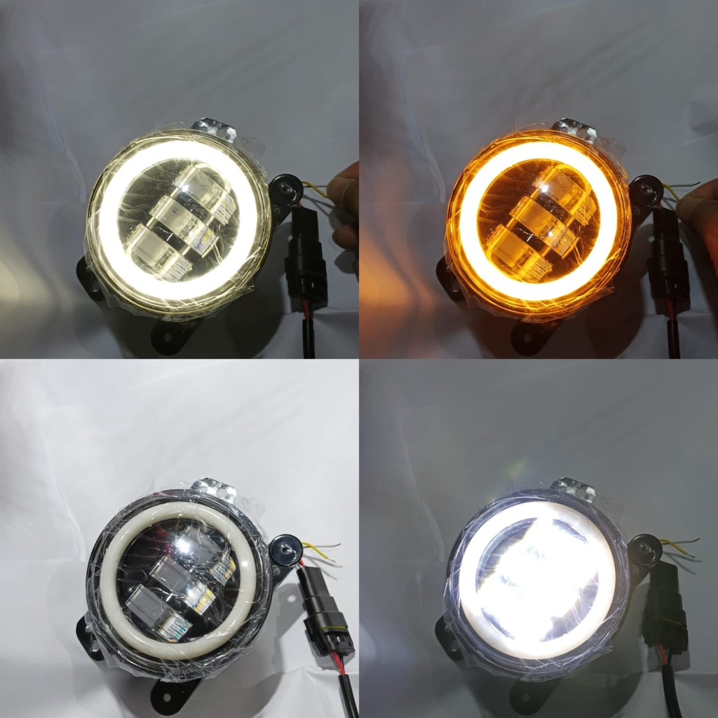 Jual lampu LED sorot Foglamp daymaker 4 inchi | Shopee Indonesia