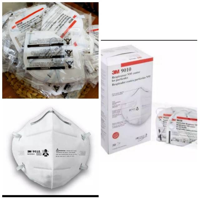 Jual MASKER RESPIRATOR 3M tipe 9010 | Shopee Indonesia