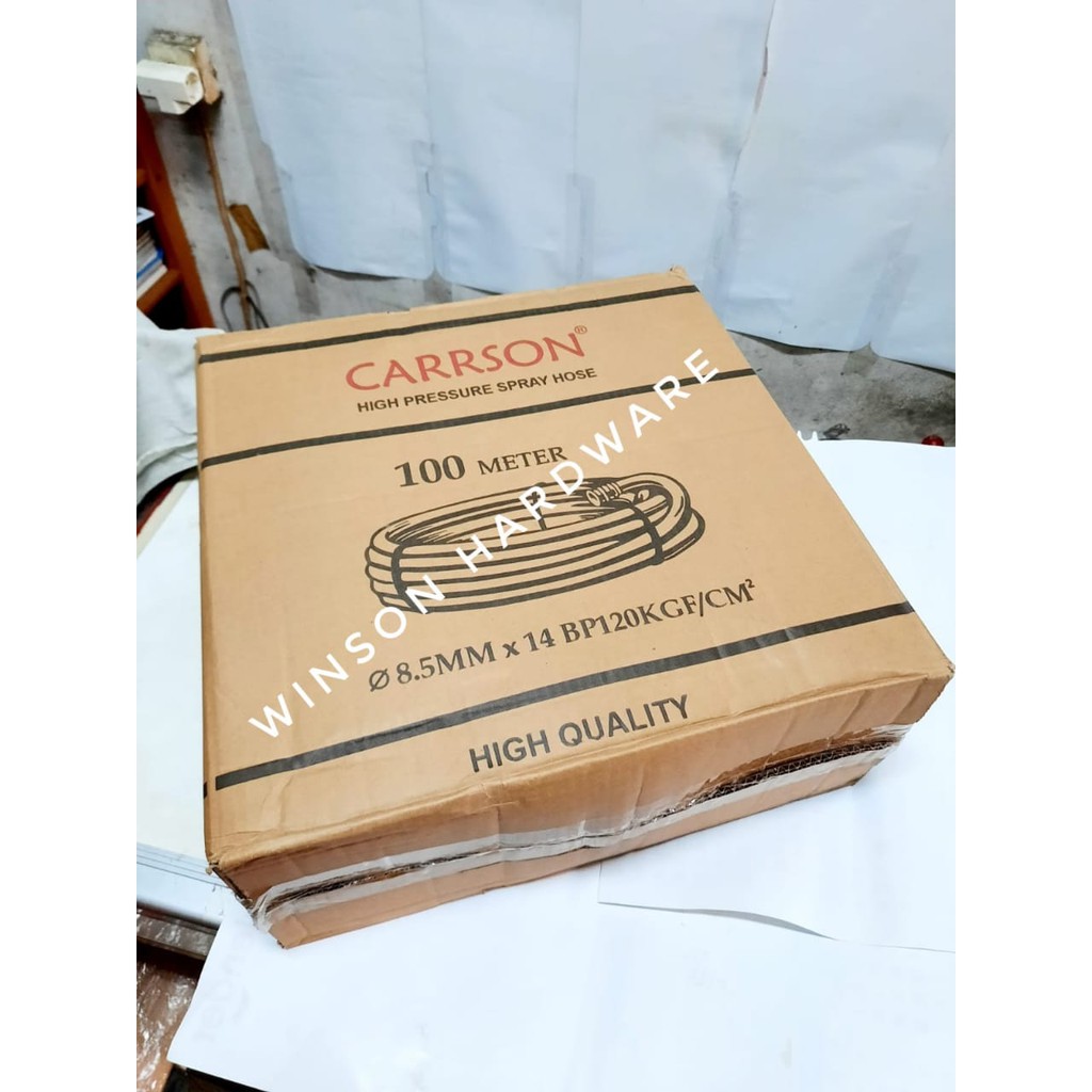 Jual Selang Angin Kuning Kompresor Carrson 8,5 mm High Pressure Spray ...