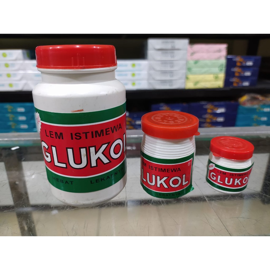 Jual Lem Dlukol / Inikol / Lem Kertas Berbagai Ukuran | Shopee Indonesia