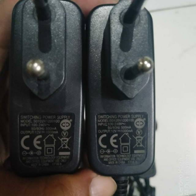 Jual Adaptor 12v 1000ma/1a (adaptor led strip,DVR,stb,modem,router,CCTV ...