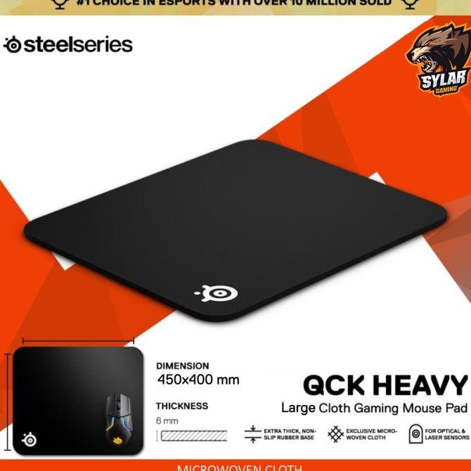 Jual SteelSeries Qck+ / Qck / Heavy | Shopee Indonesia