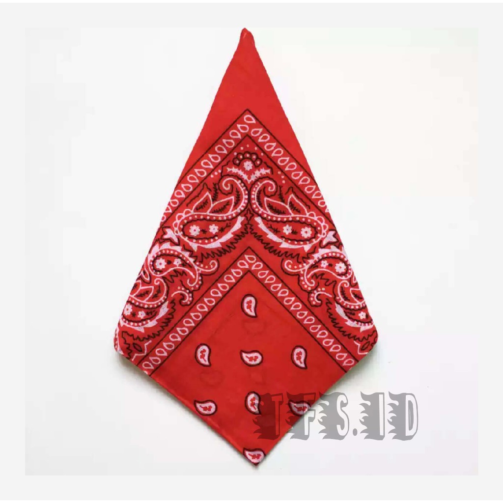 Jual Bandana - Slayer - Scraft Multifungsi - Warna Merah - Harga Grosir ...