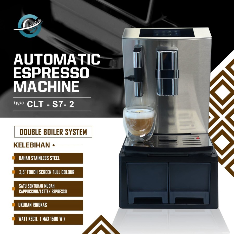 Jual NORDIC CLT S7-2 - MESIN KOPI OTOMATIS (AUTOMATIC COFFEE ESPRESSO ...