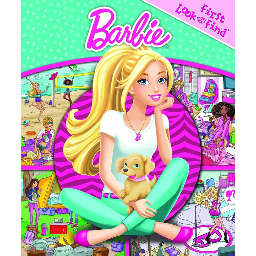 Jual Barbie First Look and Find | Board Book | Shopee Indonesia
