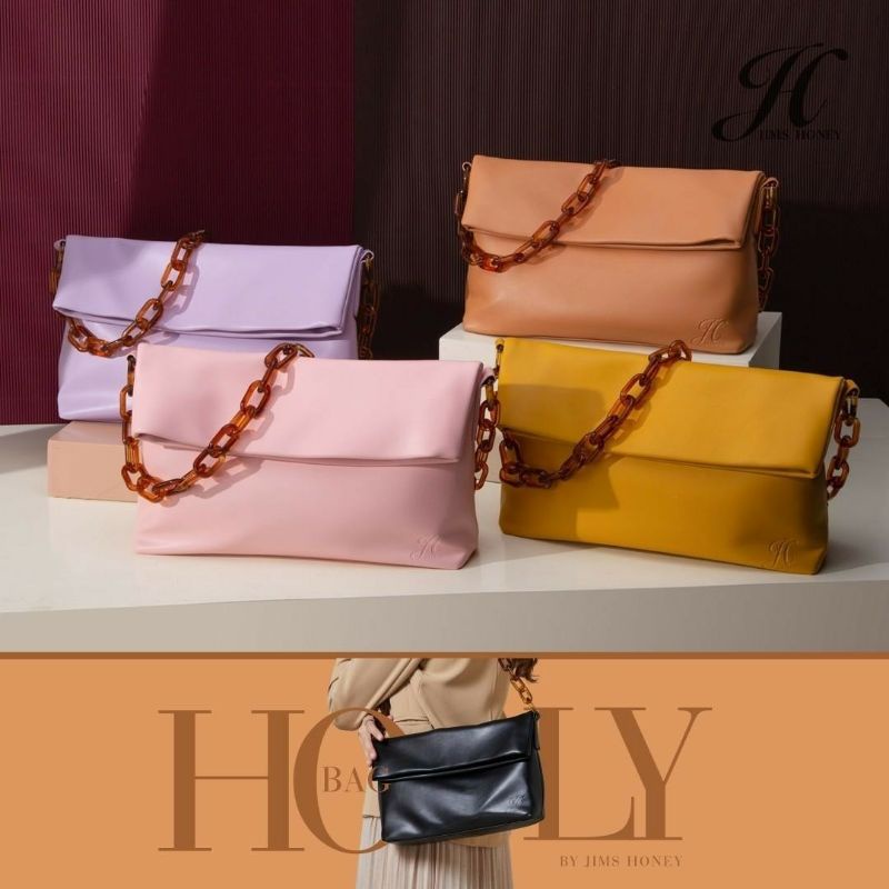 Jual JIMS HONEY HOLY BAG Tas Size Besar Dengan Strap Rantai Minimalis ...