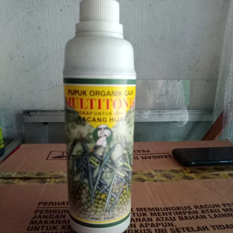 Jual Multitonik Pupuk Organik Cair Khusus Kacang Hijau 500ml | Shopee ...