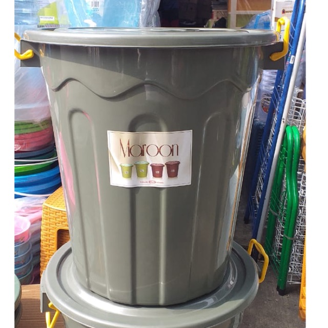 Jual Ember 80 Liter Abu-abu MAROON | Shopee Indonesia