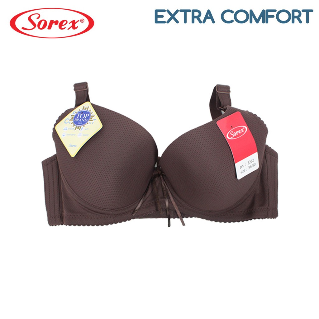 Jual HND871 Sorex Bra Extra Comfort Busa Sedang Kawat Kait 3 Setara Cup ...