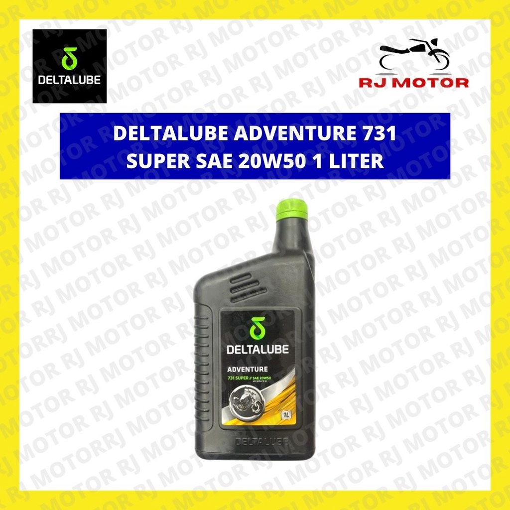 Jual OLI DELTALUBE ADVENTURE 731 SUPER SAE 20W50 1 LITER ASLI DELTALUBE ...