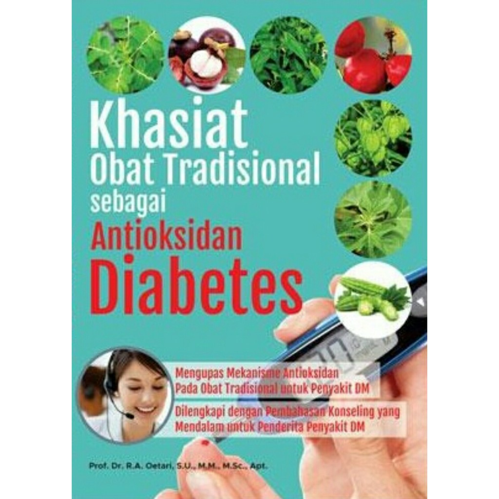 Jual Buku Khasiat Obat Tradisional Sebagai Antioksidan Diabetes ...