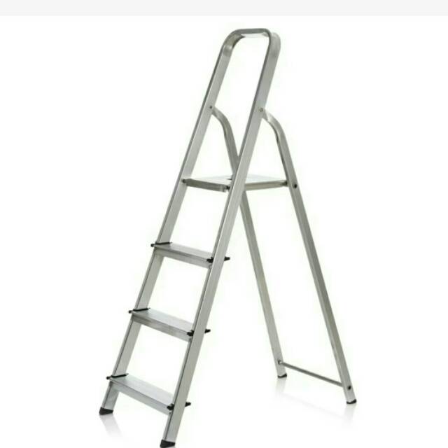 Jual Tangga bangku lipat aluminium 7 step pijakan KOKOH DAN TEBAL ...