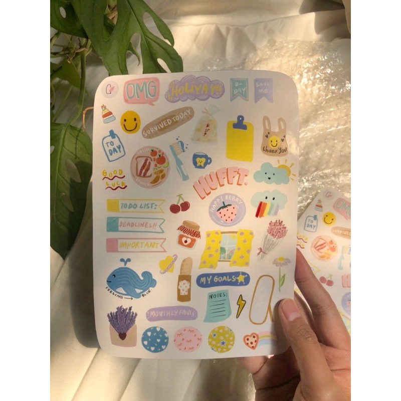 Jual Happy Journal Sticker Pack | Shopee Indonesia