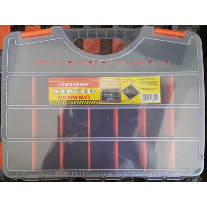 Jual Box Mini 23 Sekat Transparan Bok Rak Komponen Simpan Barang ...
