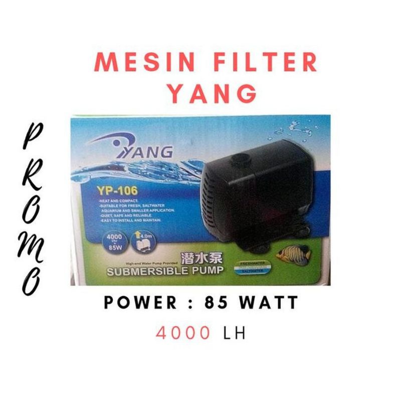 Jual FILTER YANG YP-106 MESIN SENYAP TERBAIK!! | Shopee Indonesia