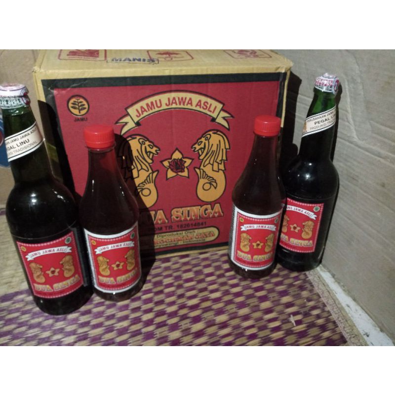 Jual Jamu Jawa Asli Cap Dua Singa - Original Pabrik - 600 mL | Shopee ...