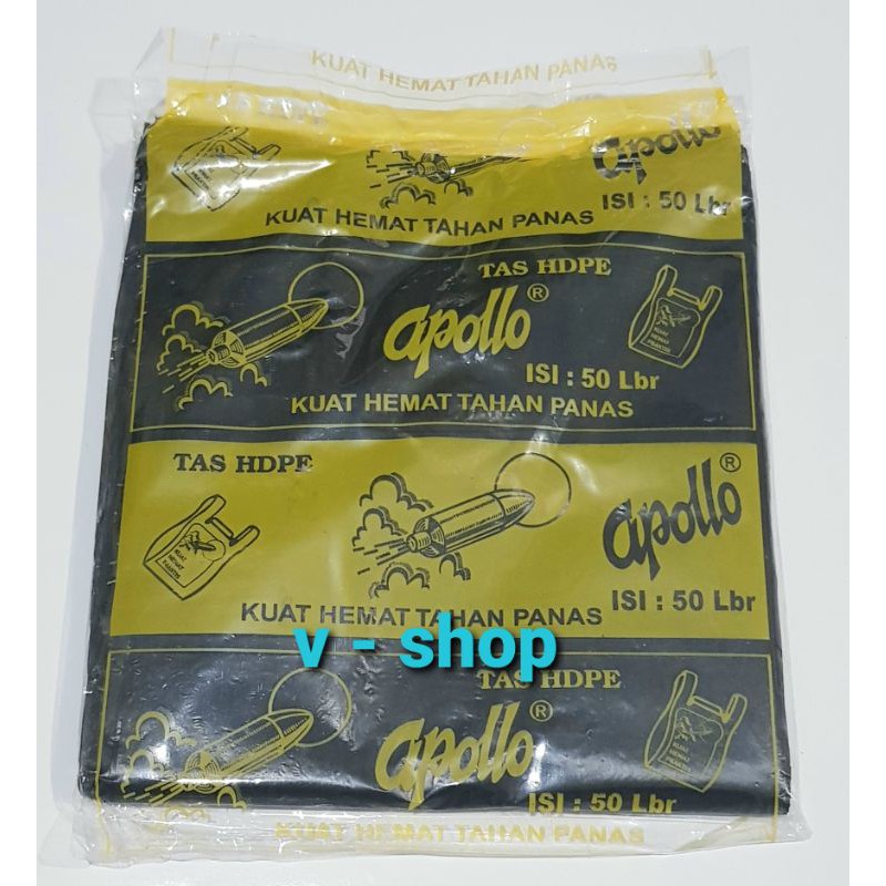 Jual Kantong Plastik Kresek Apollo Kuning Kecil | Shopee Indonesia