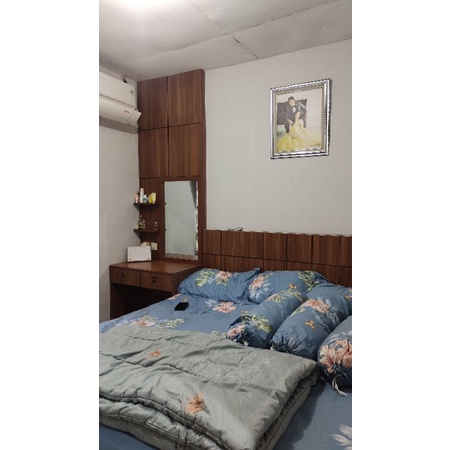 Jual Backdrop Kamar / Partisi Kamar / Partisi Ruangan / Dinding Kayu ...