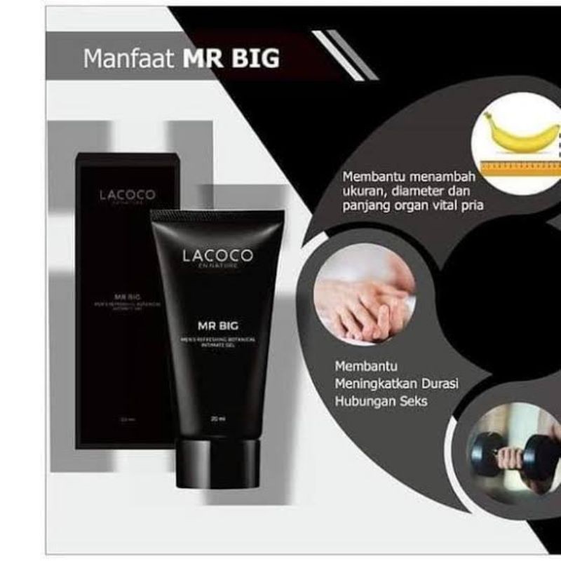 Jual LACOCO MR BIG ORIGINAL NASA Obat original BPOM Asli Original Pembesar Penis Pria Kelamin ...