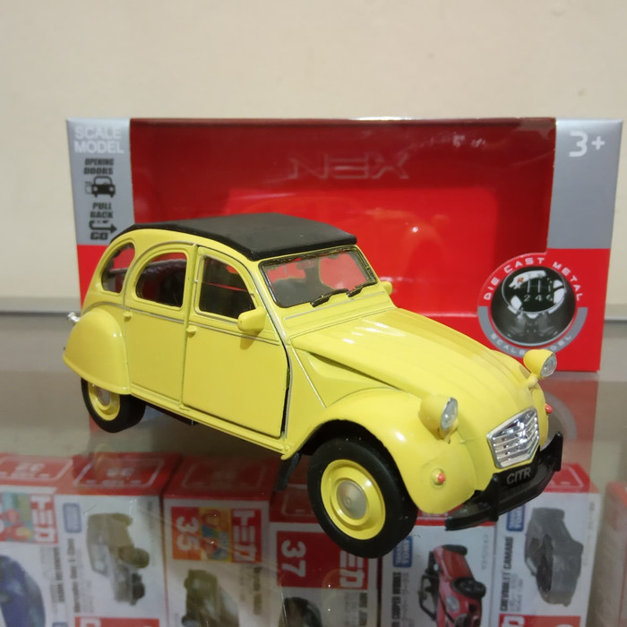 Jual Diecast Citroen 2CV model miniatur mobil klasik jadul Welly nex ...
