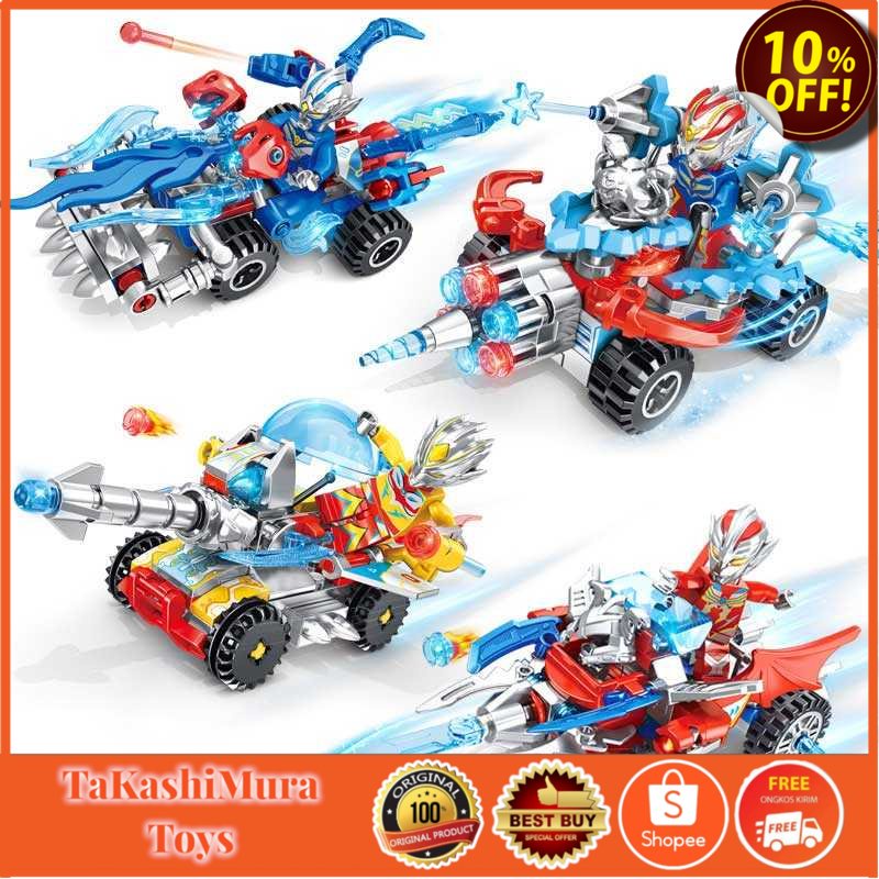 Jual [ MAINAN MURAH ] Nova Mainan Rakit Robot Mobil Crush Gear ...