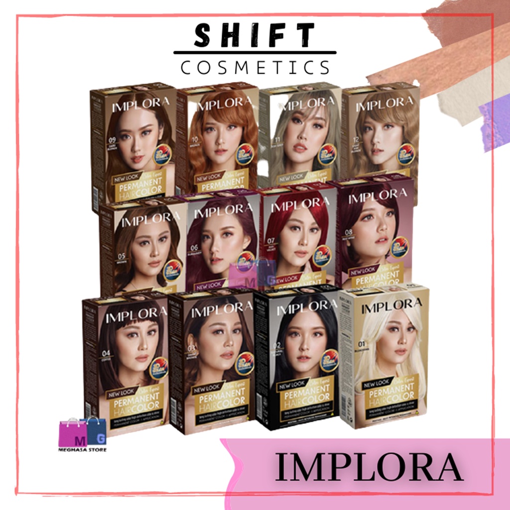 Jual Implora Permanent Hair Color / Implora Hair Color Expert / Cat ...