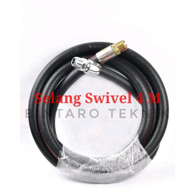 Jual Paket selang swivel 4m plus booth nozzel boot nozzle nozel ...