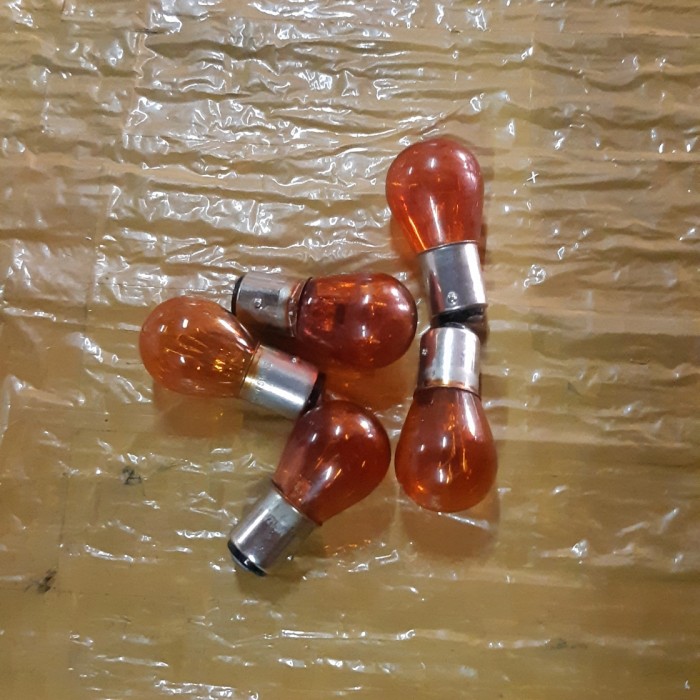 Jual Bohlam Kuning lampu sen orange kaki satu | Shopee Indonesia