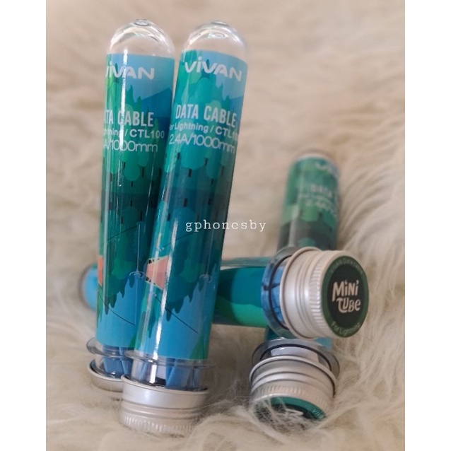 Jual Kabel Data Charge Vivan 100cm Packing Botol Lucu Type-C iP ...