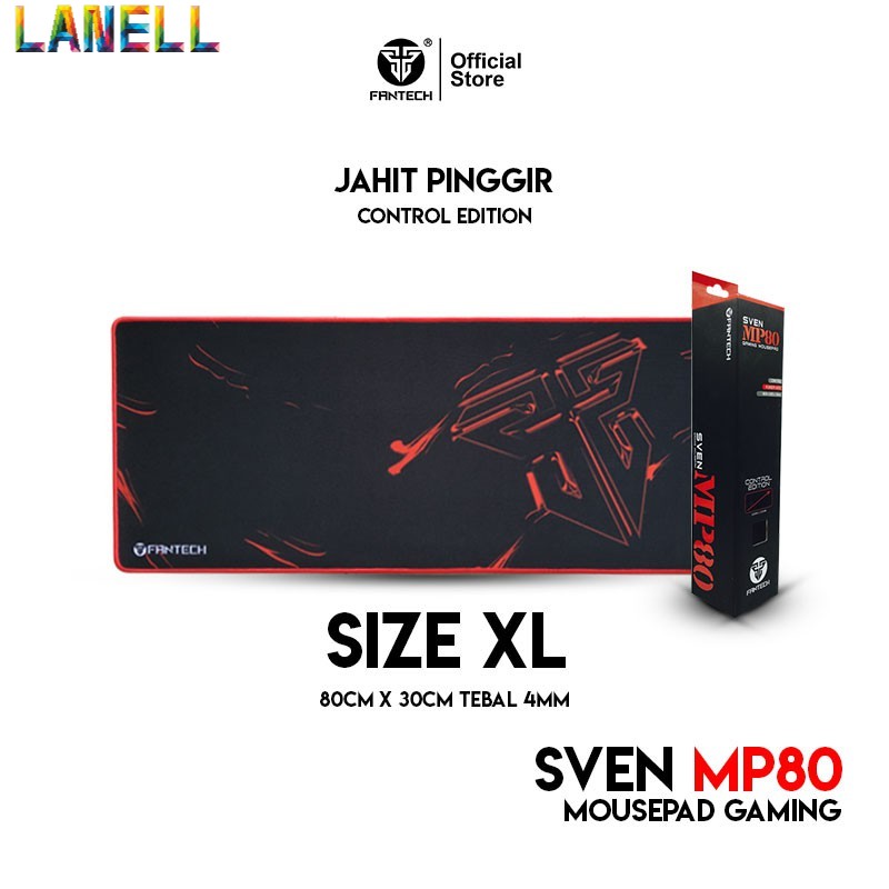 Jual Fantech Mousepad Gaming MP80 Sven Control Edition KEYBOARD MOUSE ...