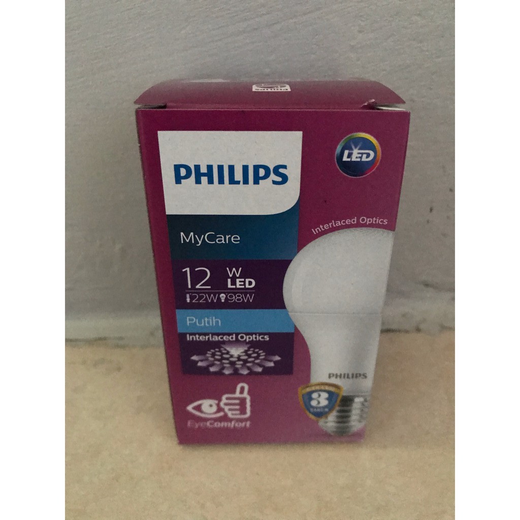 Jual PHILIPS LAMPU LED BULB BOHLAM 12 WATT PUTIH/KUNING (12W 12 W 12WATT) | Shopee Indonesia