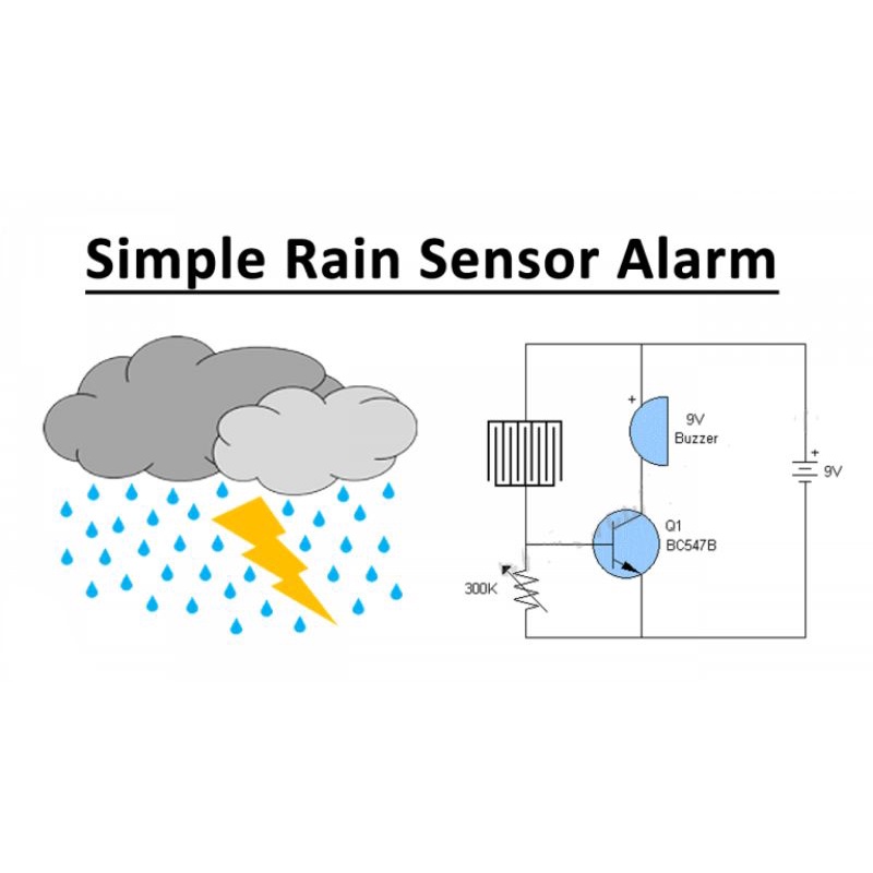 Jual Sensor Hujan, satu paket komponen | Shopee Indonesia