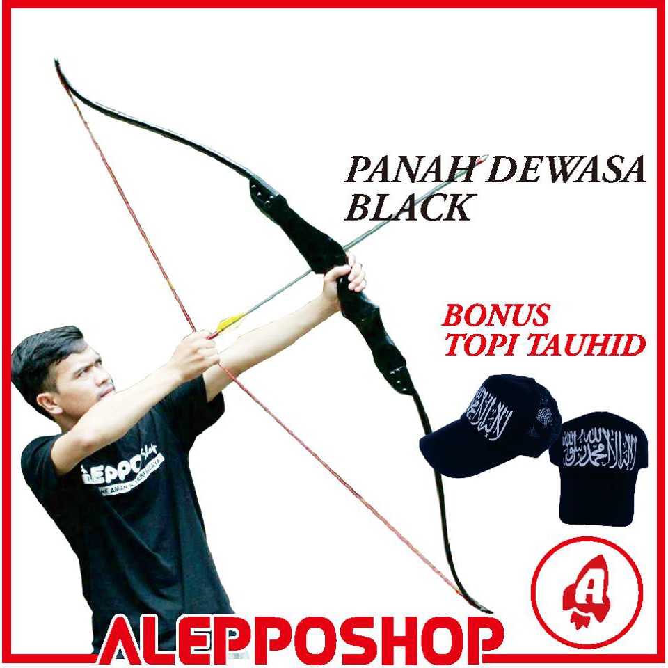 Jual ALEPPOSHOP - BUSUR PANAH BOW STANDAR PANAHAN ARCHERY R60 35 Lbs ...