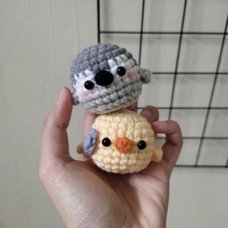 Jual penguin and duck amigurumi/boneka rajut | Shopee Indonesia