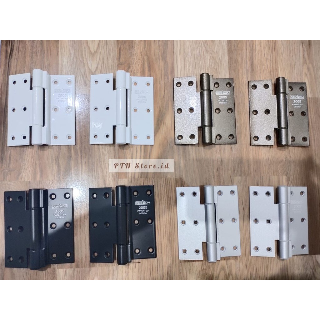 Jual ENGSEL PINTU ALUMINIUM 4" INCH 2005 DEKSON DOOR HINGE DEKSON 2005 ...