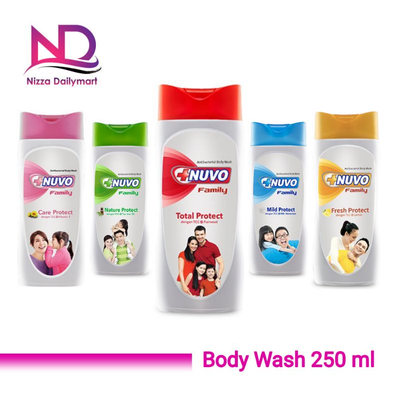 Jual Nuvo Family Sabun Cair Botol 250 ml | Shopee Indonesia