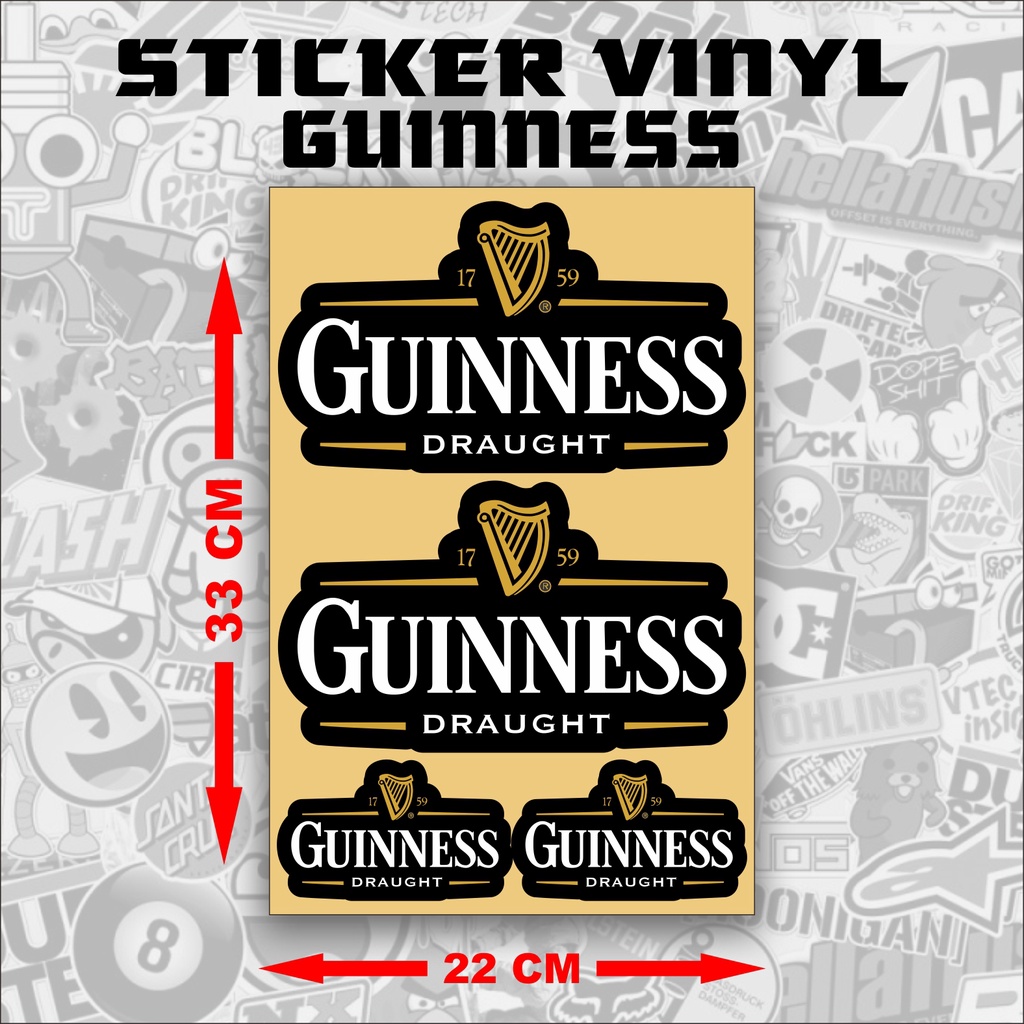 Jual STICKER ATU SET GUINNESS | Shopee Indonesia