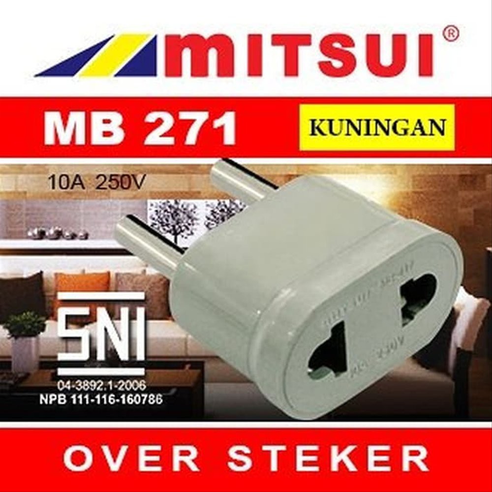 Jual Over Steker Mitsui - Cok Sambungan Gepeng | Shopee Indonesia