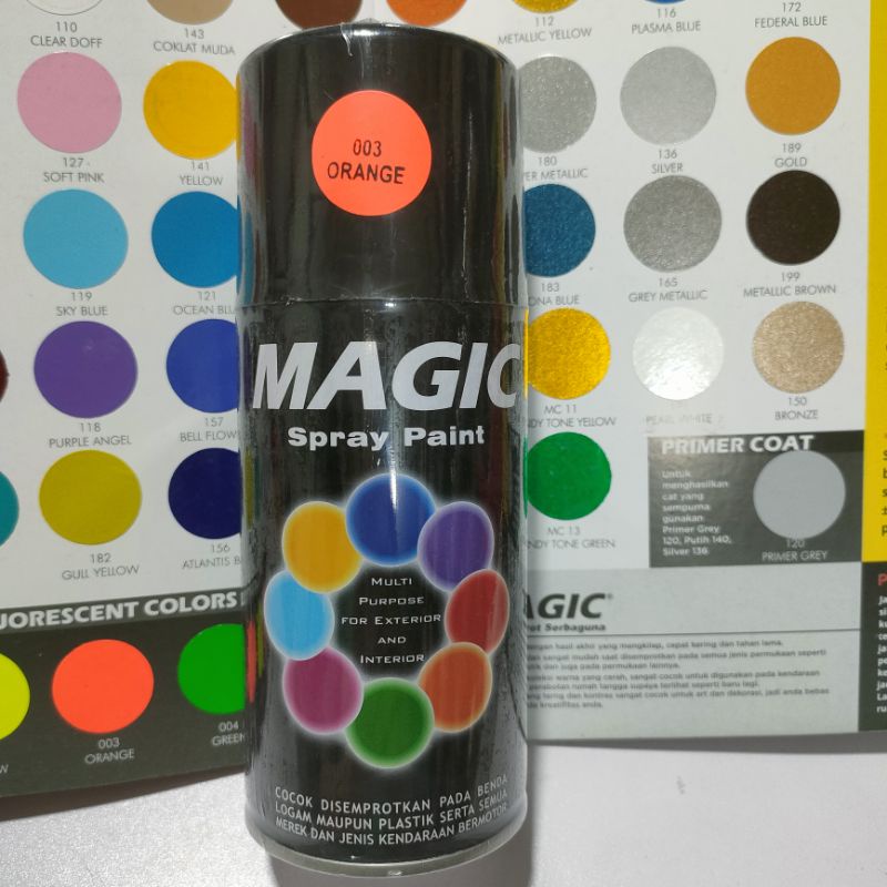Jual Cat Semprot Serbaguna Magic Ready Berbagai Varian Warna Stabilo ...