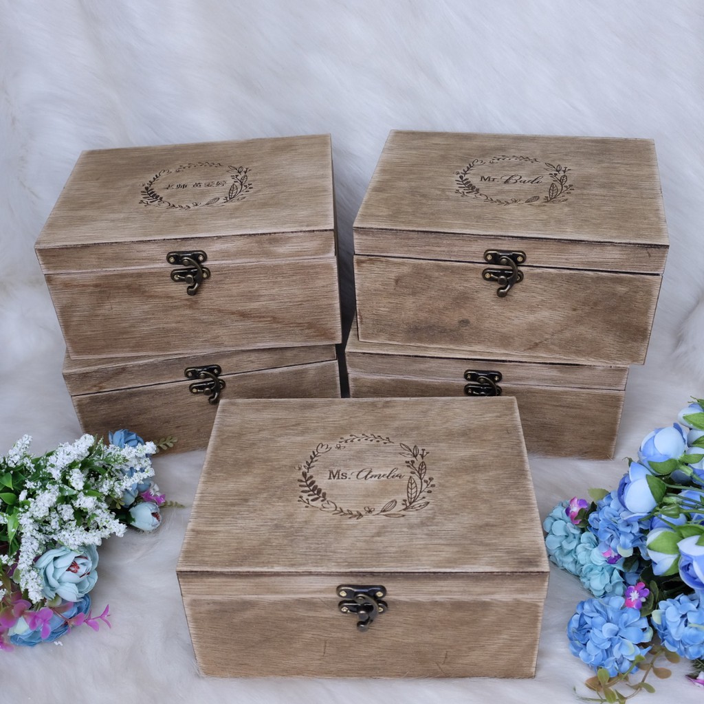 Jual Custom Box Kayu/ Wooden Box | Shopee Indonesia