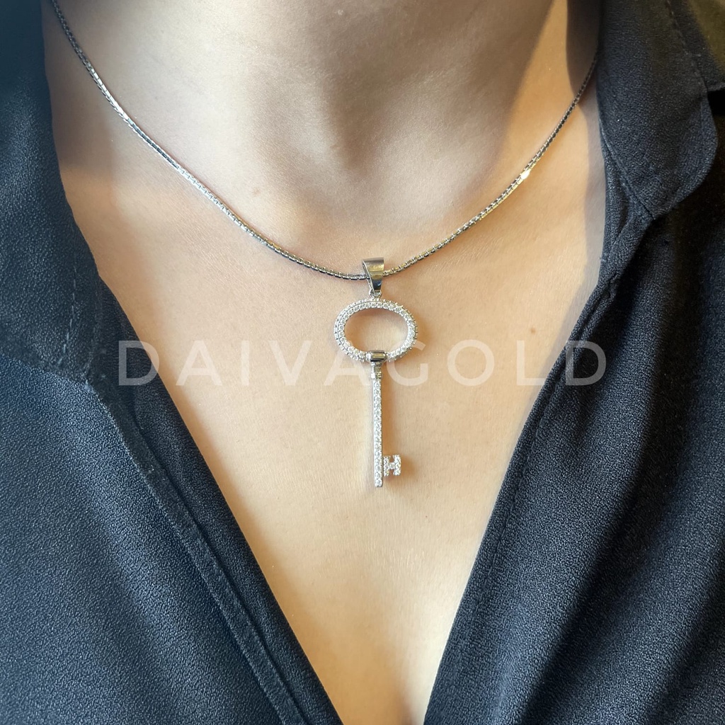 Jual [LUXURY JEWERLY SALE] Liontin Emas Asli Key Eternal Love Hala Gold ...