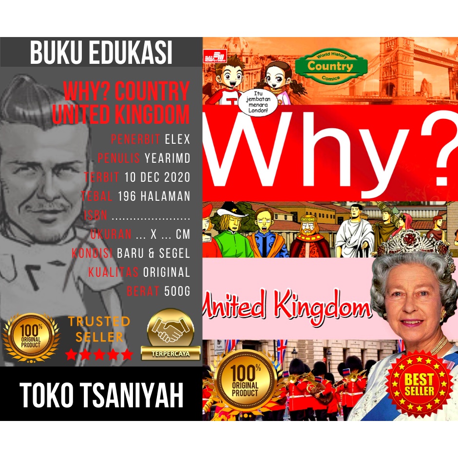 Jual Buku Why Country United Kingdom Buku Edukasi Anak Buku Cerita Anak ...