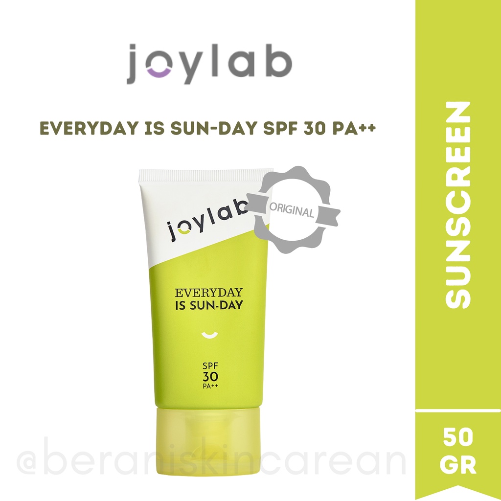 Jual JOYLAB Everyday Is Sun-Day SPF 30 PA++ - 50gr | Shopee Indonesia