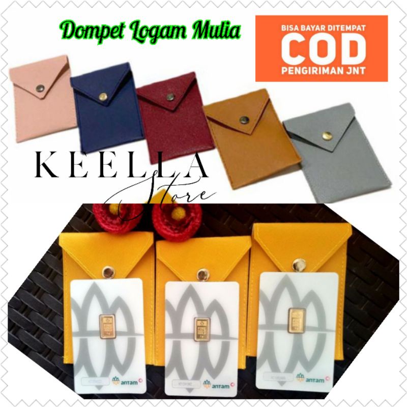 Jual Dompet emas Logam mulia antam hartadinata minigold tempat | Shopee ...