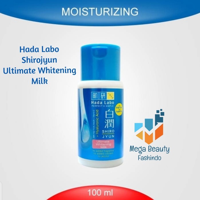 Jual Hada Labo Shirojyun Ultimate Whitening Milk 100Ml | Shopee Indonesia