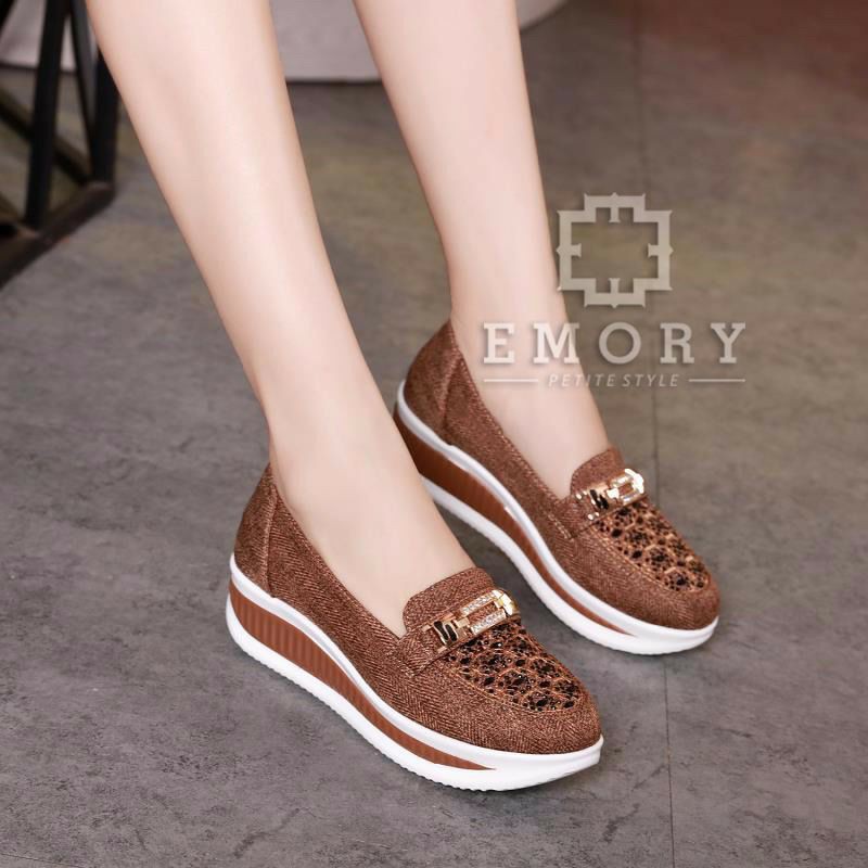 Jual RESTOK!!! SEPATU EMORY VELOVE WEDGES SERIES 17EMO179 | Shopee ...
