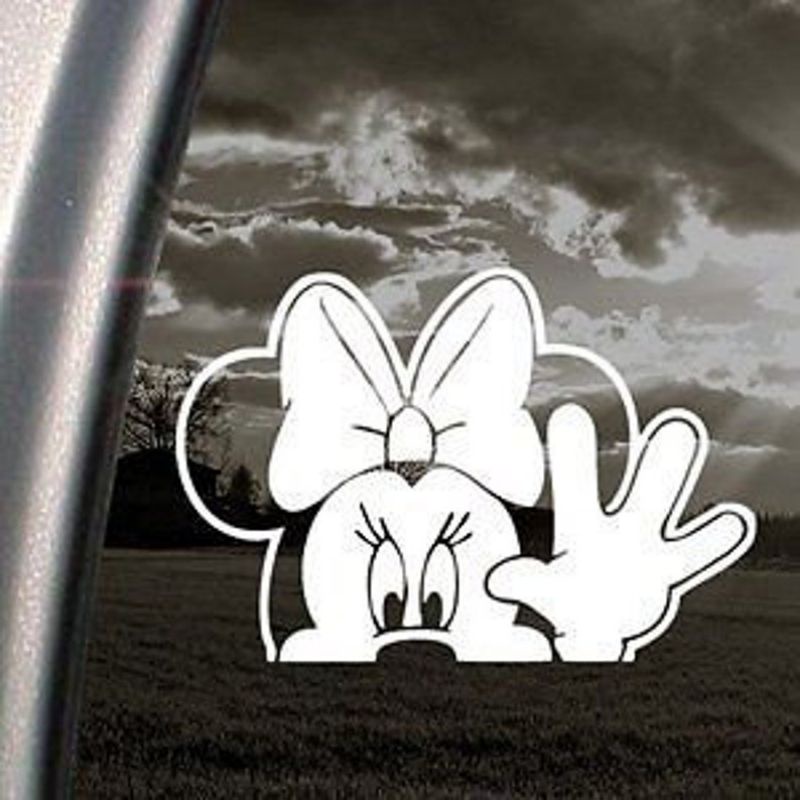 Jual Sticker Mobil Creek Minnie Mouse Kaca Belakang | Shopee Indonesia