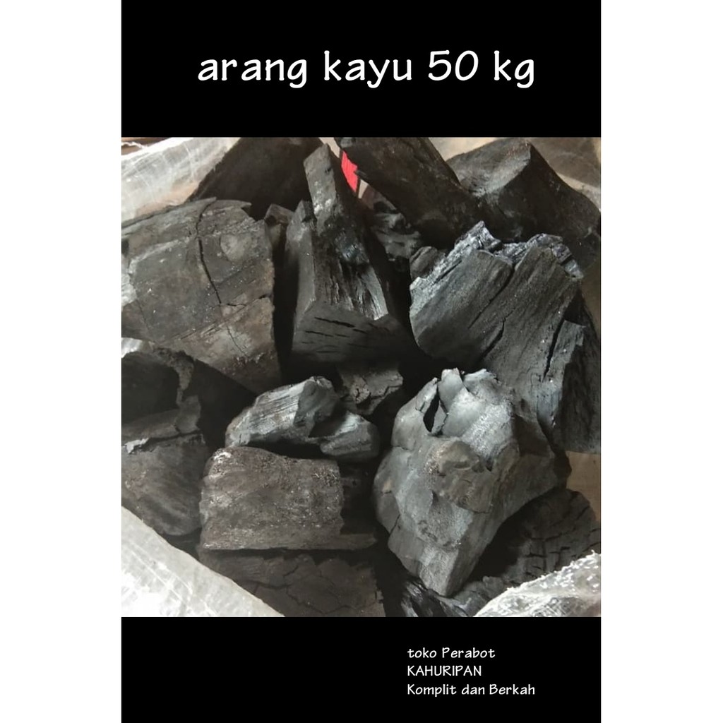 Jual ARANG KAYU 50 KG | Shopee Indonesia