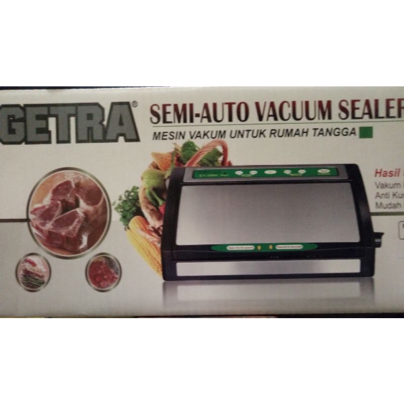 Jual VACUUM SEALER GETRA ET-2500 VAKUM SEALER PORTABLE PLASTIK EMBOSS ...