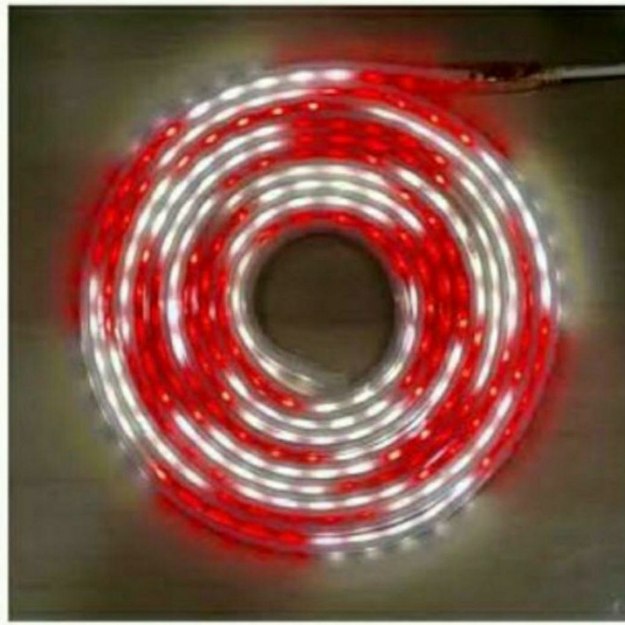 Jual LAMPU LED STRIP SELANG MERAH PUTIH / RGB WARNA WARNI 3528 2835 ...